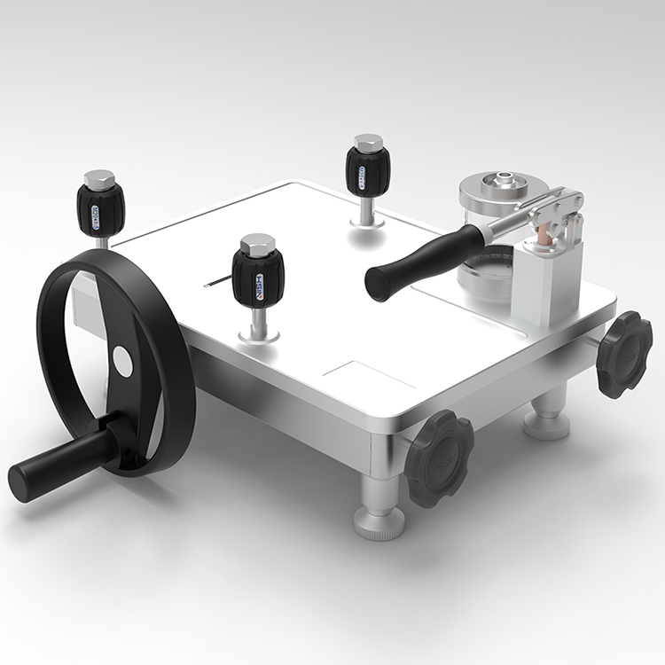 Hydraulic Bench Ultra-High Pressure Calibration Pump(Oil: 0 to 100)MPa ...