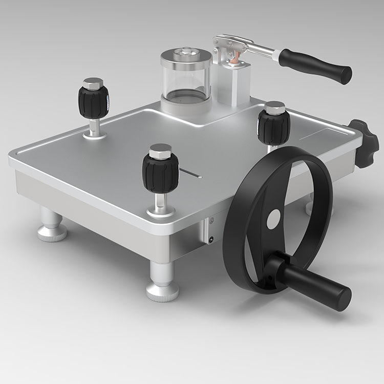 Hydraulic Bench Ultra-High Pressure Calibration Pump(Oil: 0 to 160)MPa ...